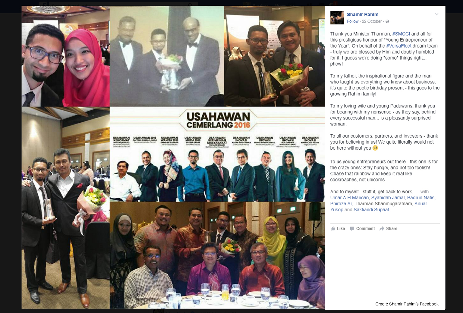 USP Alum Named Young Entrepreneur of the Year – University Scholars ...