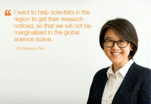 Alum Chat with Rebecca Tan: Making Science Accessible – University ...